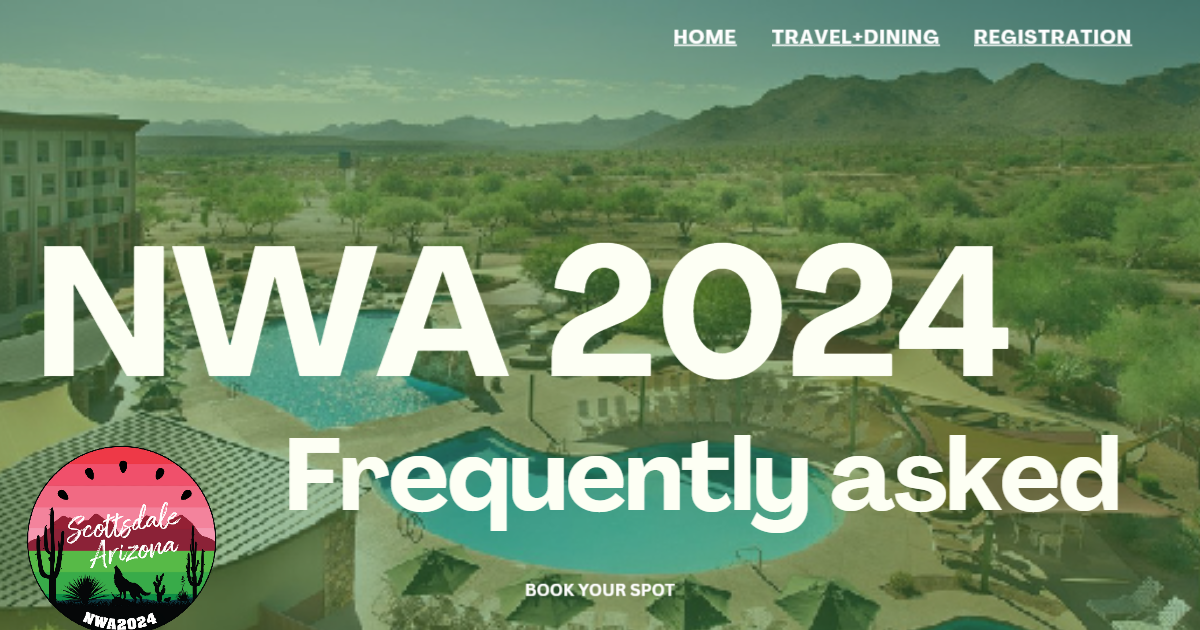 NWA 2024 - FAQ